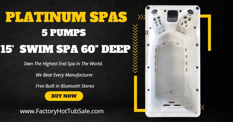 Best Swim Spa LAP POOL 15' 60" DEEP Swim Spa- Factory Hot Tubs & Swim Spas